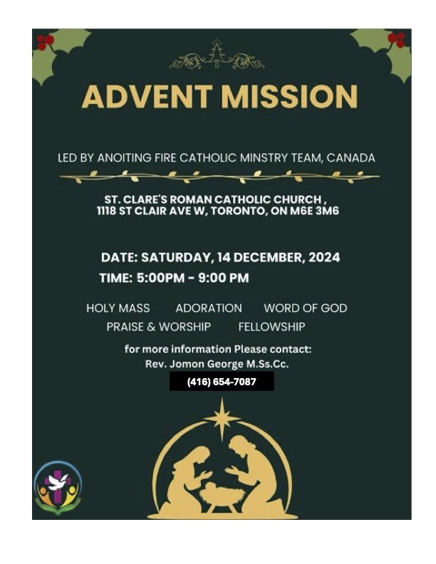 St. Clare's Parish, Toronto - St. Clare's Parish, Toronto